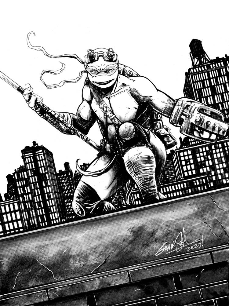 TMNT Artist Gavin Smith Talks His Turtle Work, Easter Eggs & More ...
