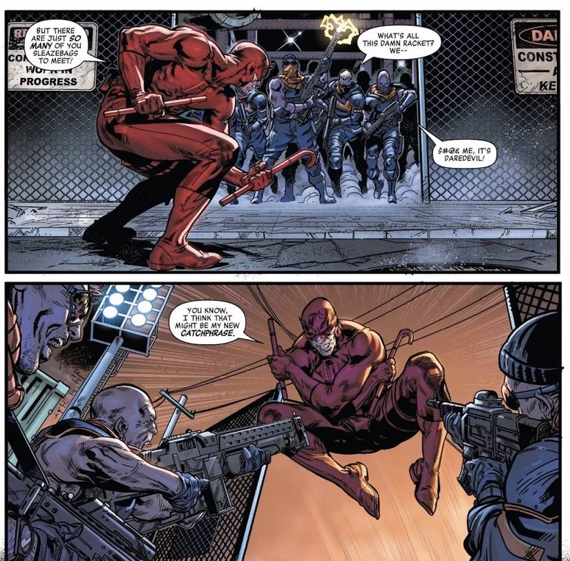 Daredevil's "New Catchphrase" Proves His Big Difference to Spider-Man