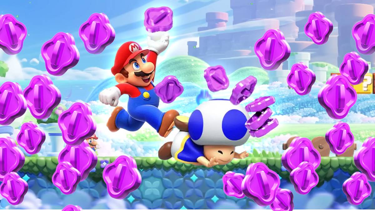 How To Farm Purple Flower Coins Fast In Super Mario Bros. Wonder