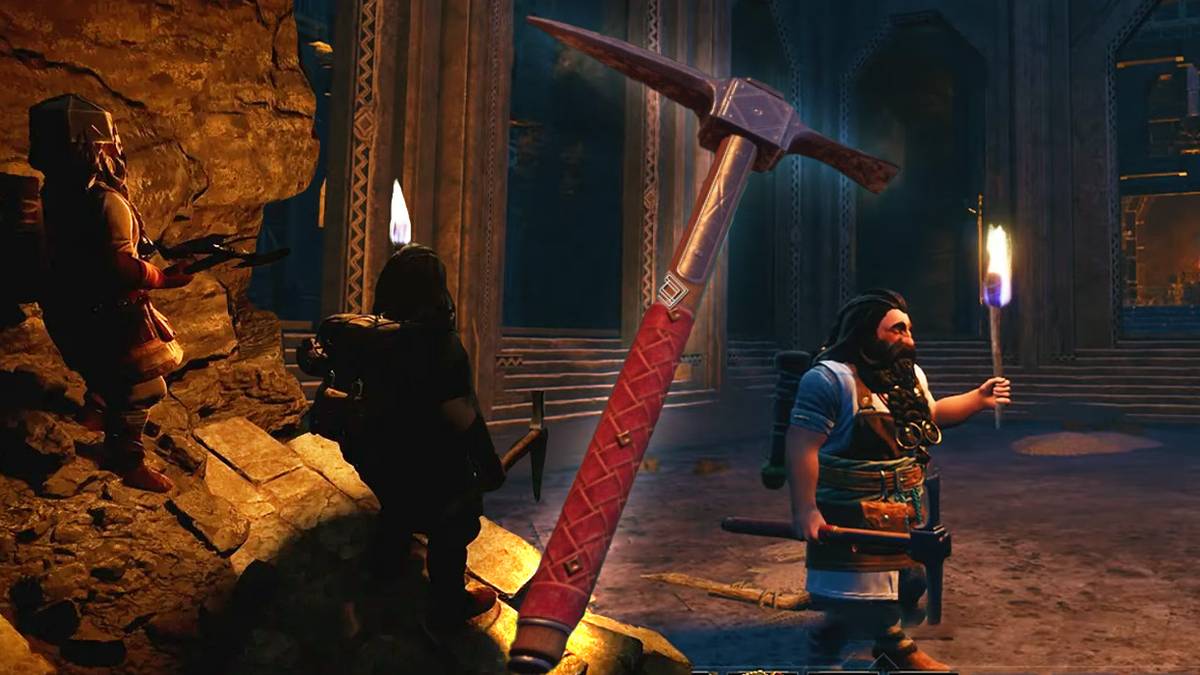 How To Get The Steel Pickaxe In LOTR: Return To Moria