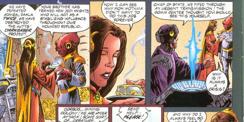 Leia's Star Wars Legends Story Makes The Sequel Trilogy Look Tame