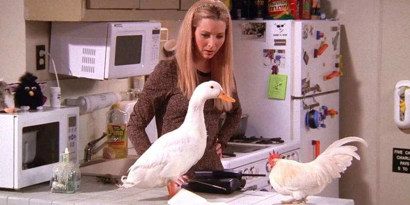 Friends: 10 Best Moments With The Chick & The Duck