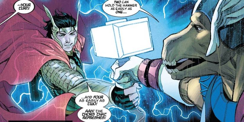 loki thor comics