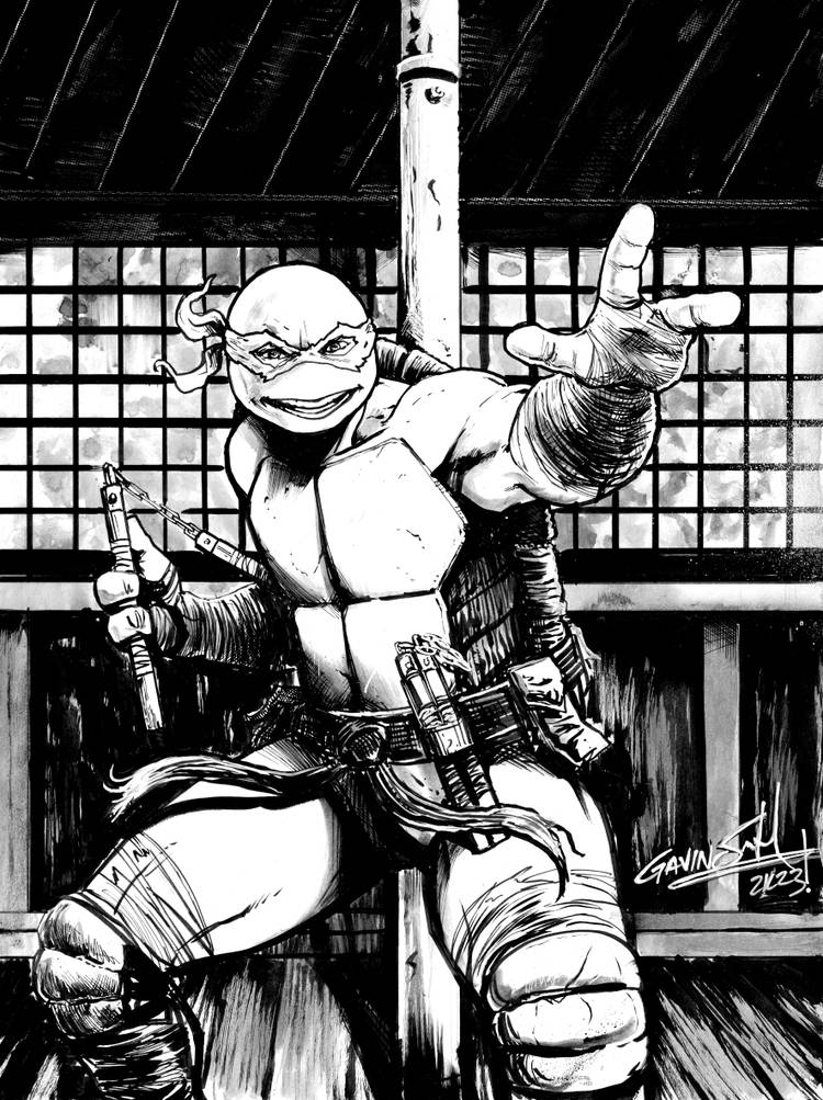 TMNT Artist Gavin Smith Talks His Turtle Work, Easter Eggs & More ...
