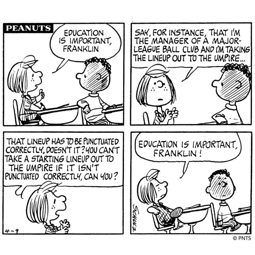 10 Times Franklin Thought the Other Peanuts Kids Were Out of Their Minds