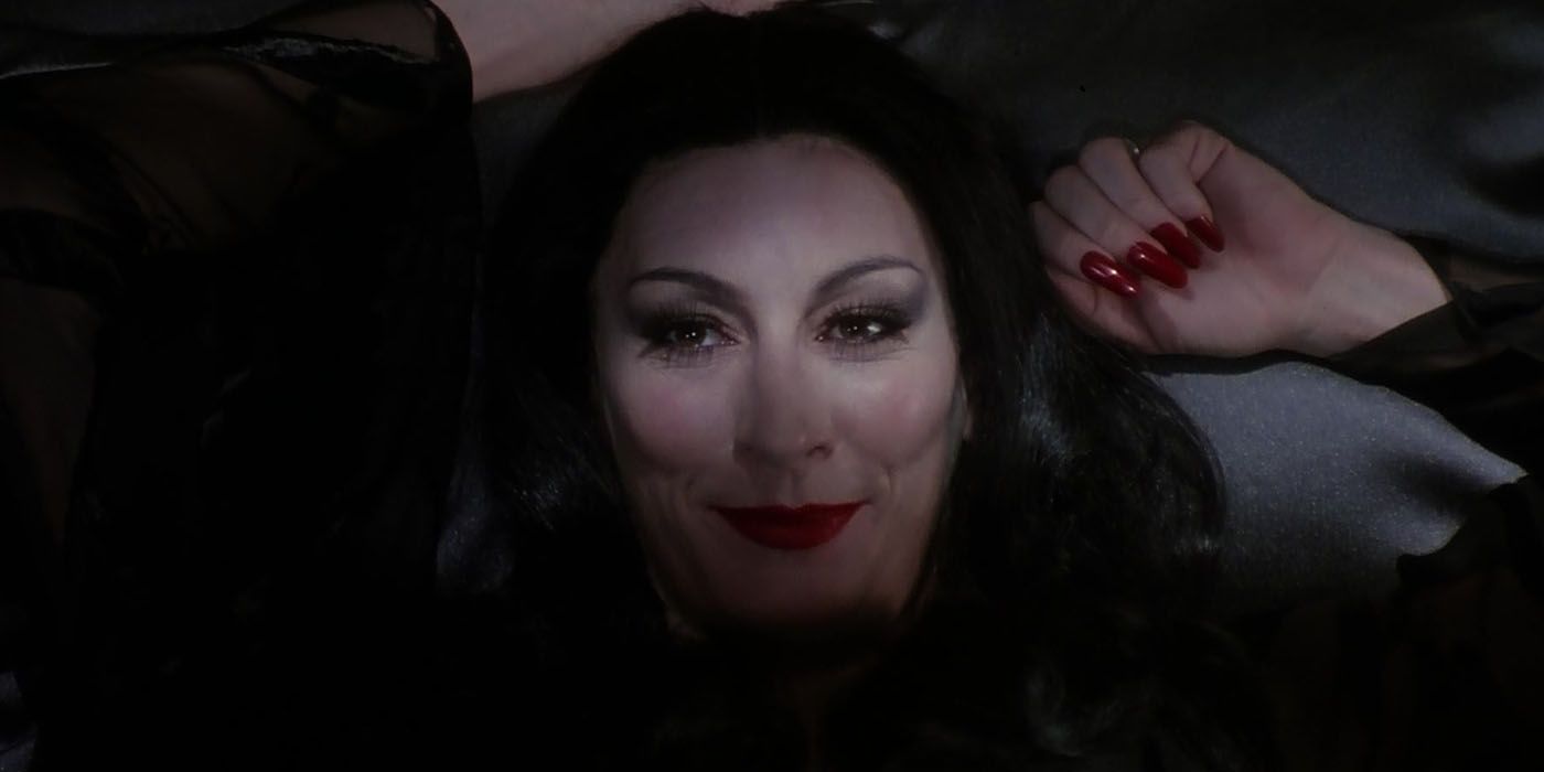 Angelica Huston Morticia Addams Family Poster # 6 Anjelica Huston As