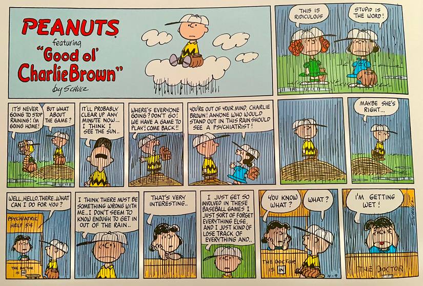 10 Classic 1970s Peanuts Comic Strips