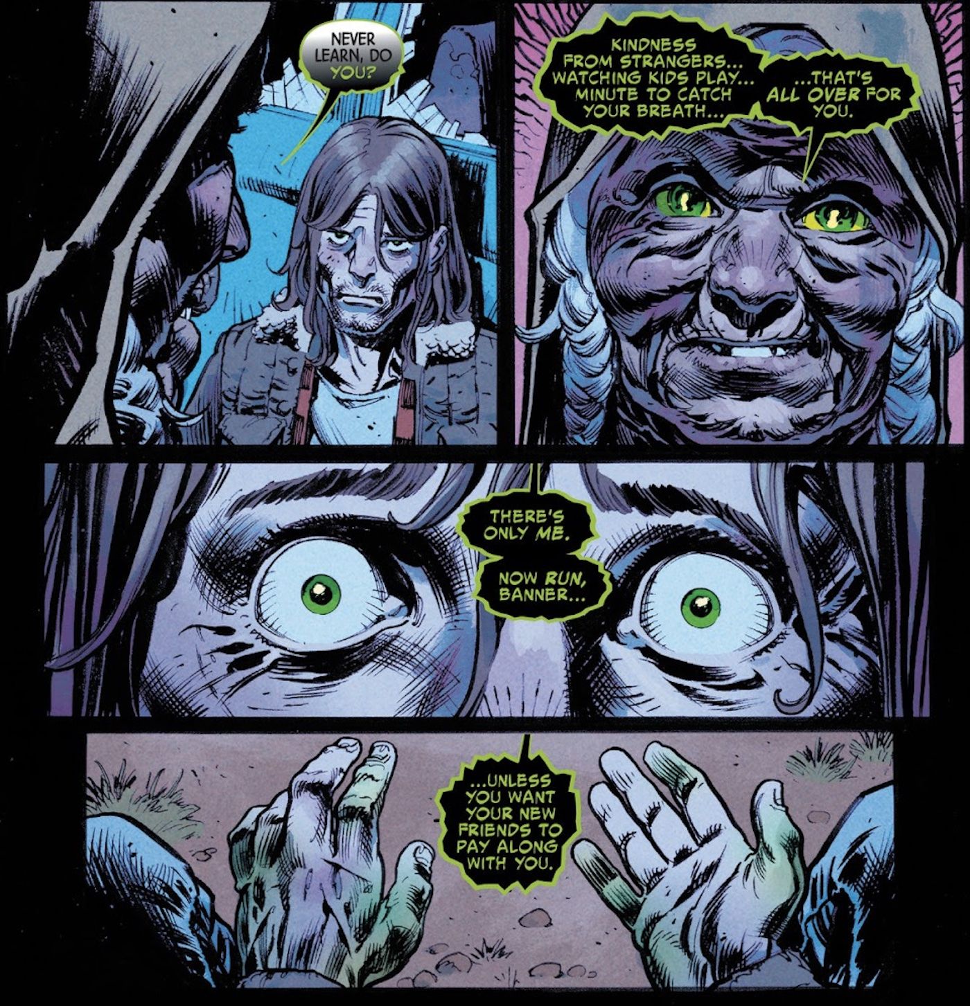 The Hulk Has Outgrown Banner In Disturbing New Art