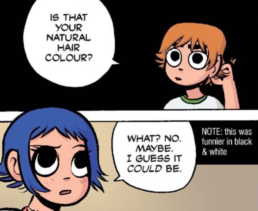 Scott Pilgrim Is Hiding a Genius Meta Joke About Ramona's Hair