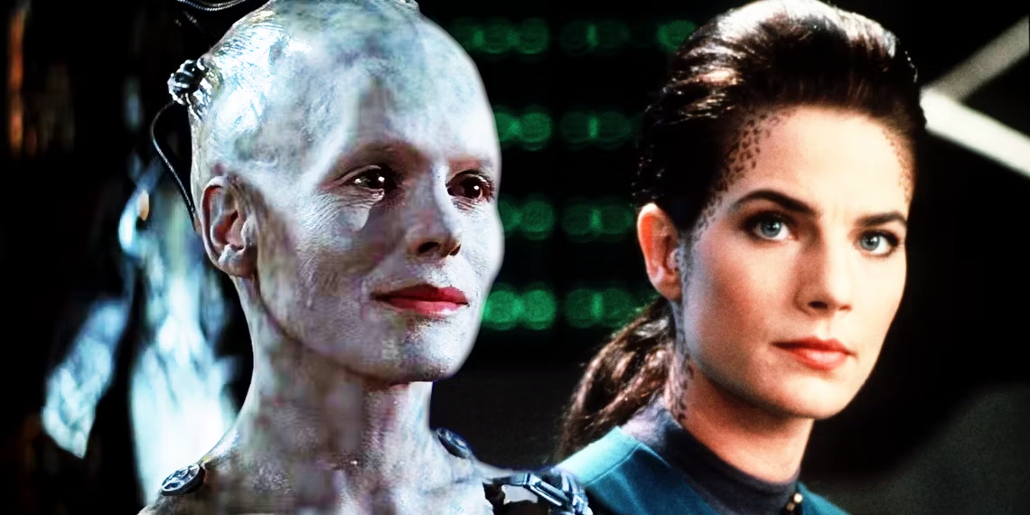 Before Voyager, A Borg Queen Actor Romanced Star Trek: DS9’s Dax