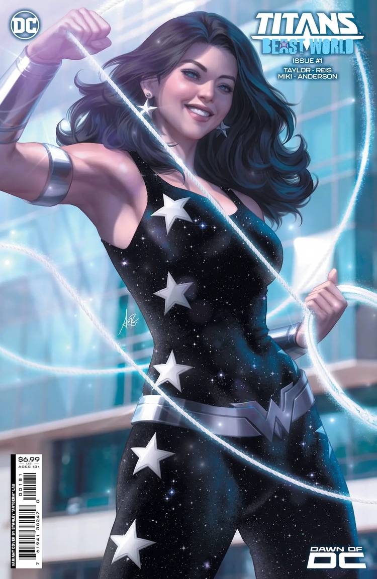 Titans' Necrostar Is Their Most Powerful Villain Ever In Beast World #1 ...