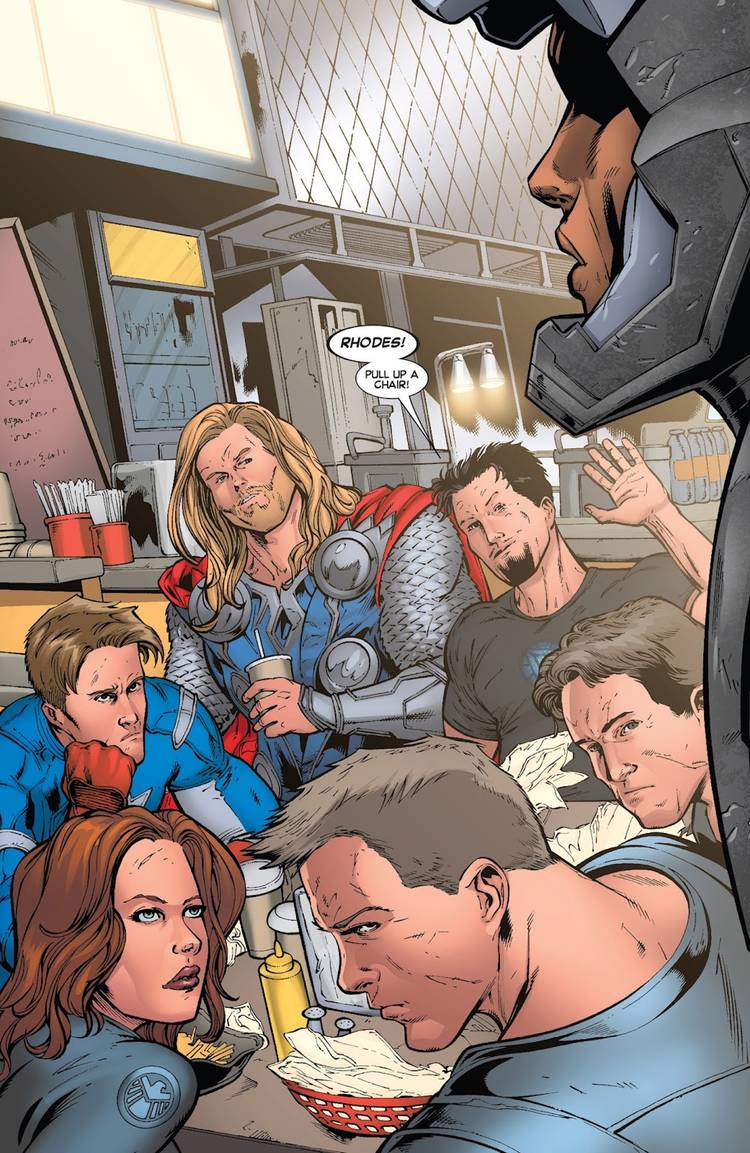 Avengers' Shawarma Scene Cut Out Right Before an Iconic Hero Arrived
