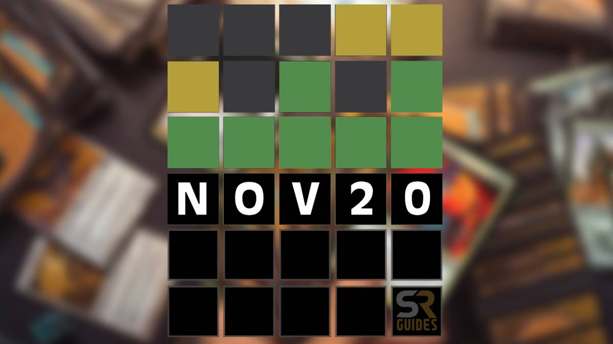 Today's Wordle Answer & Hints for November 20, 2023 (Puzzle #884)