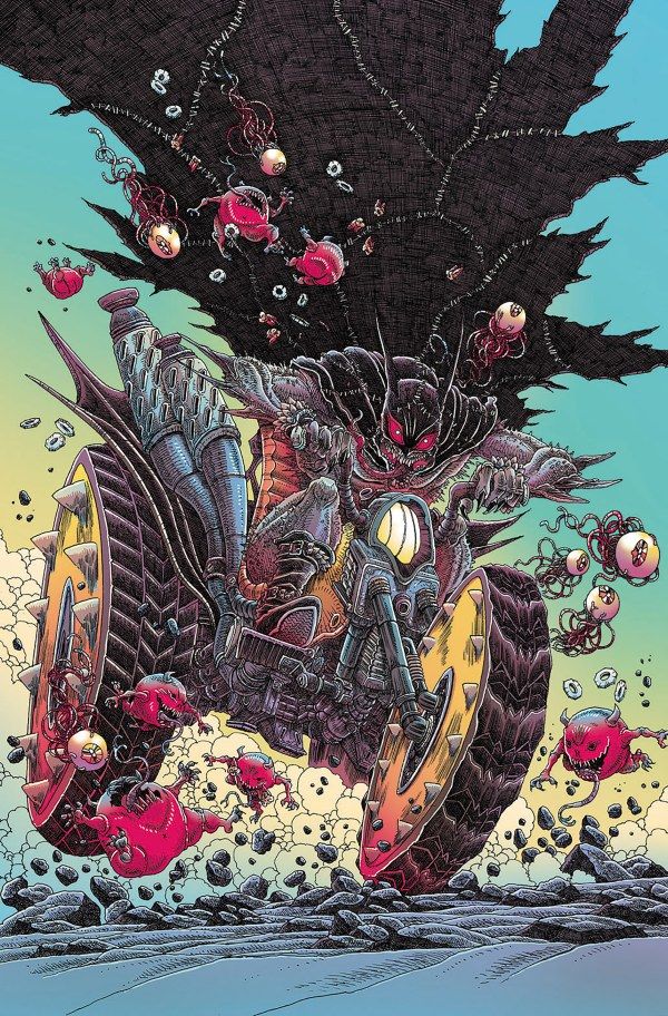 Forget the Batmobile: Batman's Bat-Tricycle Roars through Gotham in ...