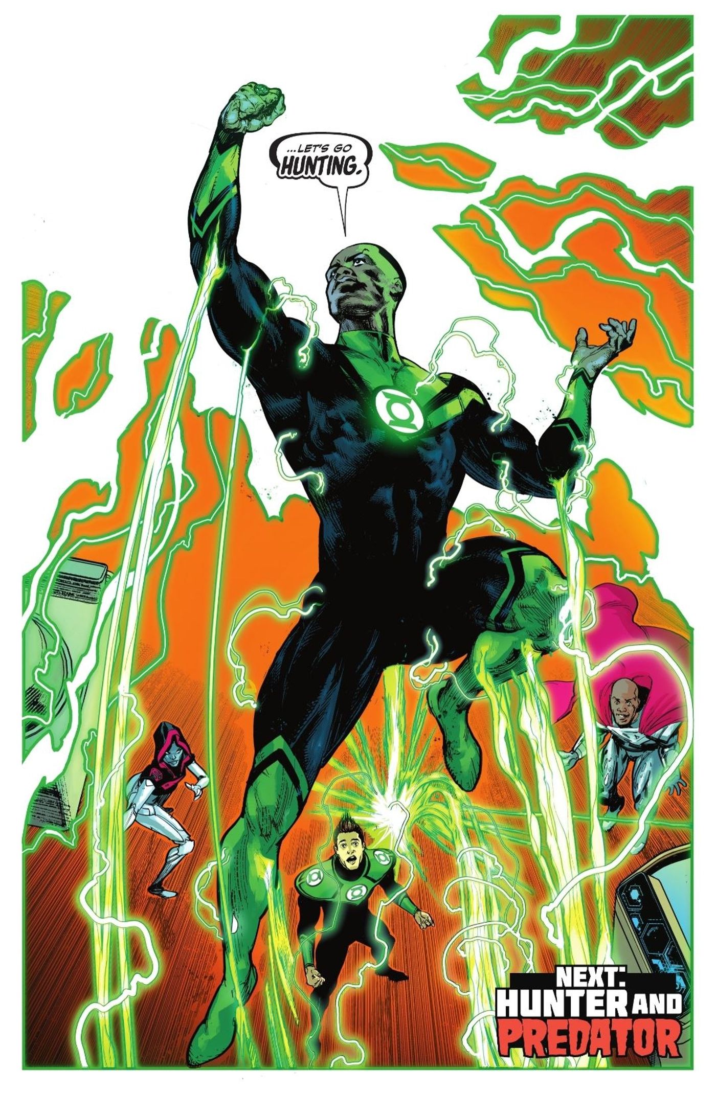 Dc Comic Green Lantern Ring Comic Excerpt] Everyone Wonders What If