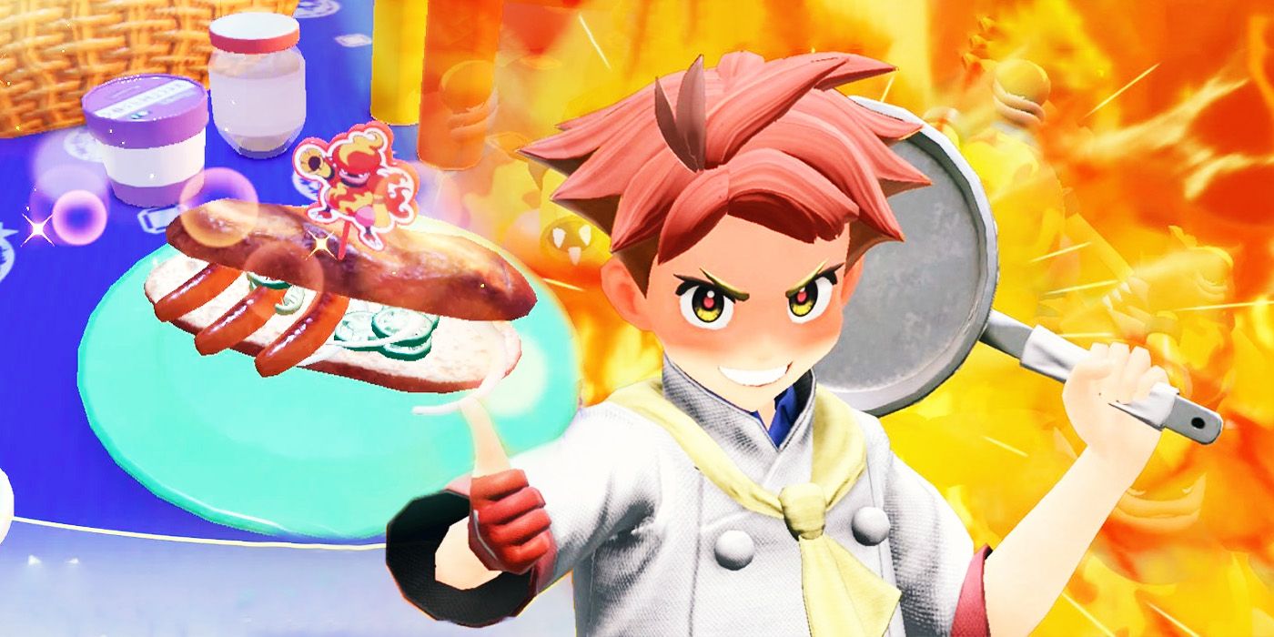 Fire Type Sandwich Pokemon Scarlet