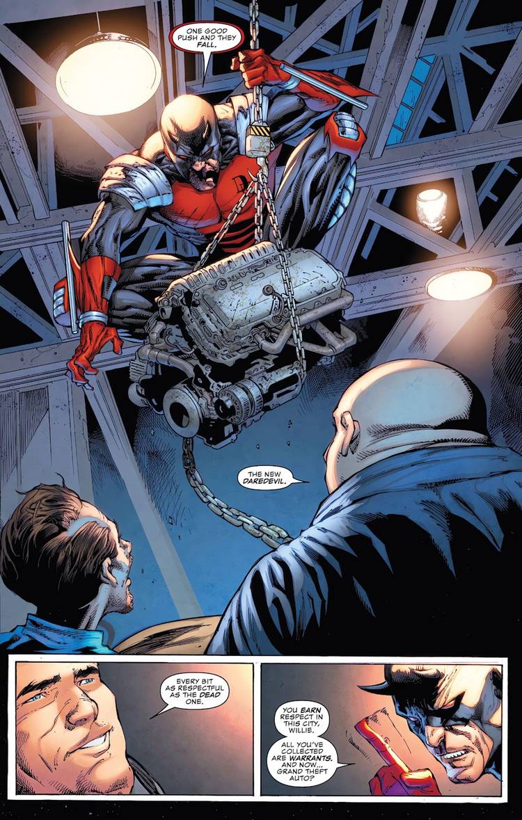 Daredevil's Extreme 90s Armor Has a Secret Power That Protects His Identity