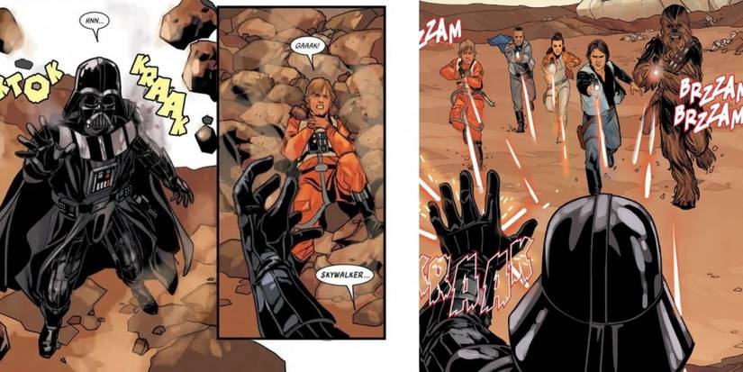All 9 Canon Battles Between Luke Skywalker & Darth Vader (No, Not Just ...