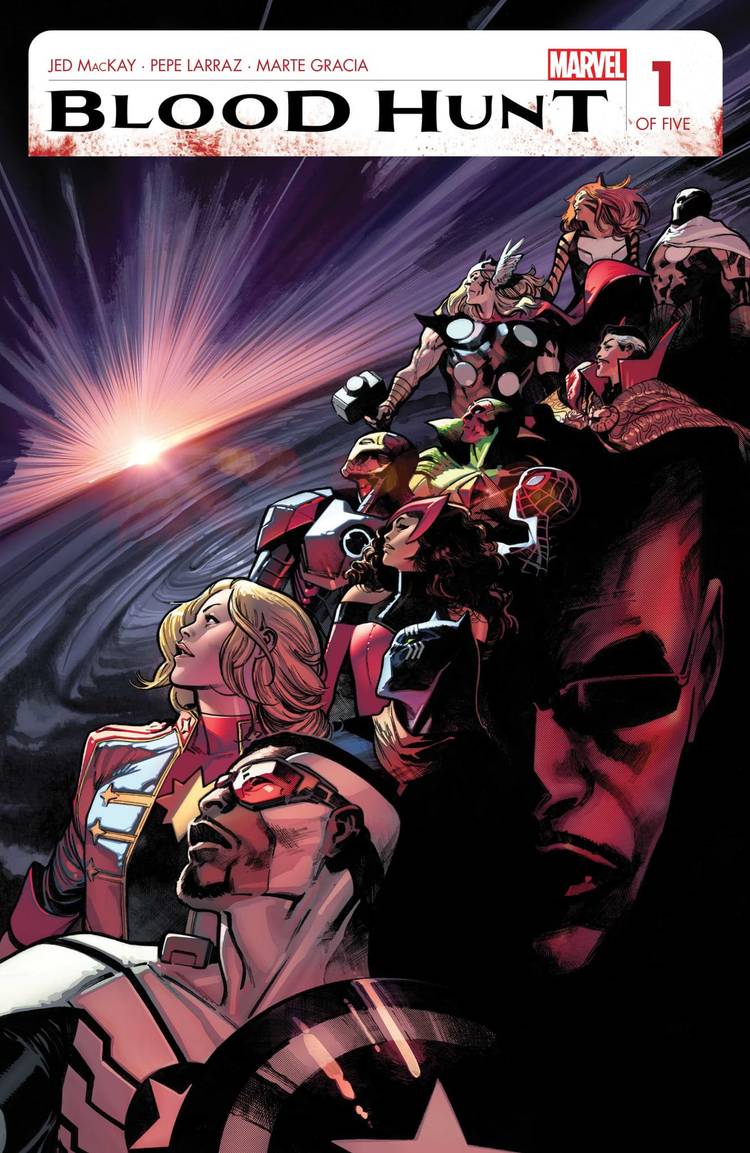 Marvel's Next Civil War? The Avengers Battle Vampires in Massive BLOOD ...