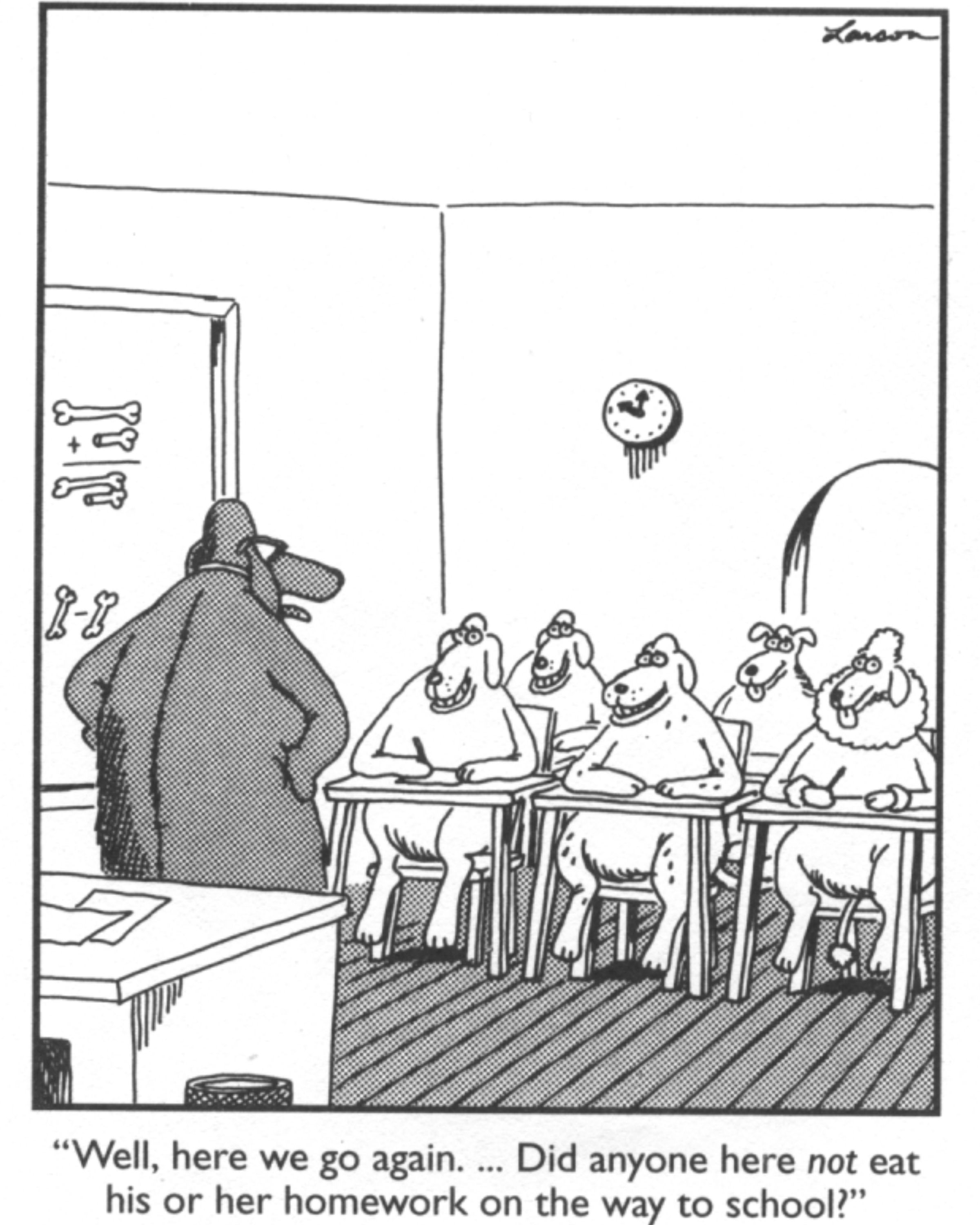 10 Best Far Side Comics Where Dogs Act Like Humans