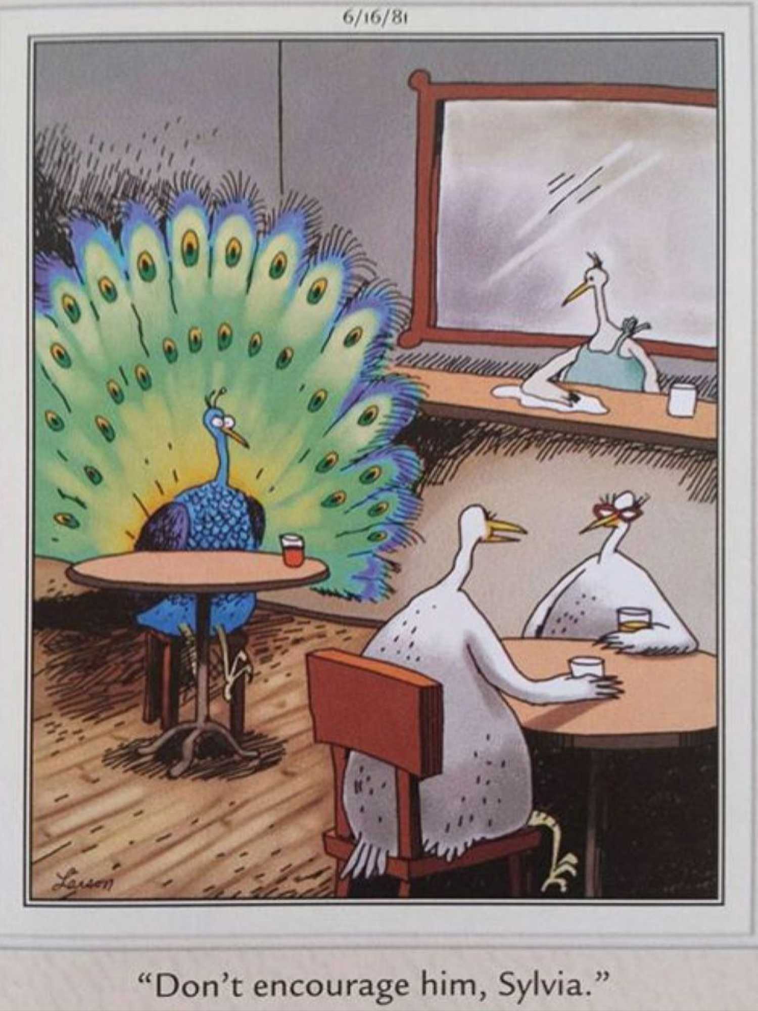 10 Hilarious Far Side Comics Where Birds Act Like Humans