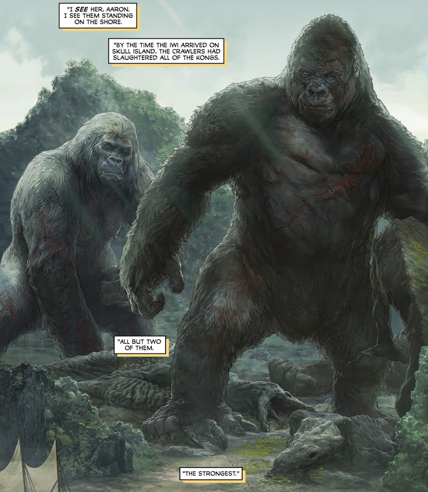 "It Makes Him Invincible": Kong's MonsterVerse Origin Reveals Why He's ...