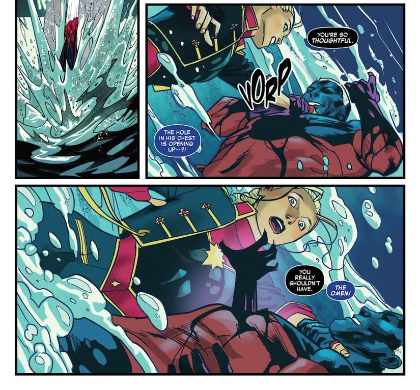 Captain Marvel's Son is Enduring the Grossest Zombie Transformation