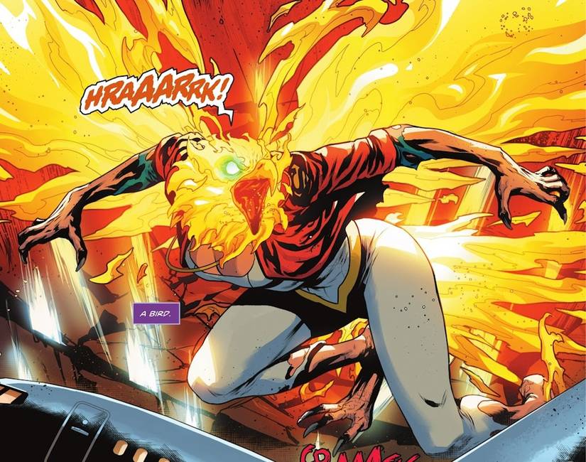 "A Bird. A Plane. And Then...": Power Girl's New Beast Form Takes ...