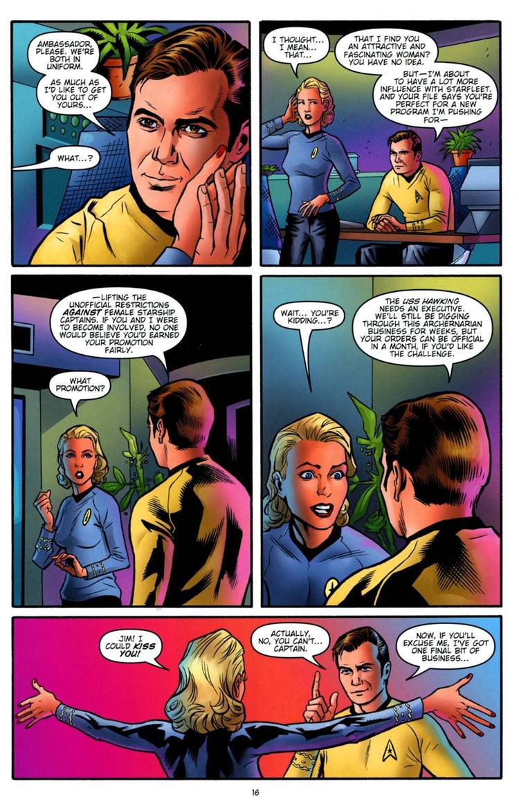 Star Trek's Original Ban on Female Starship Captains Is Even Weirder ...