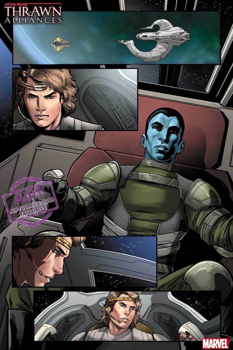 Thrawn's Secret History with Anakin Skywalker Exposed in First Look at ...
