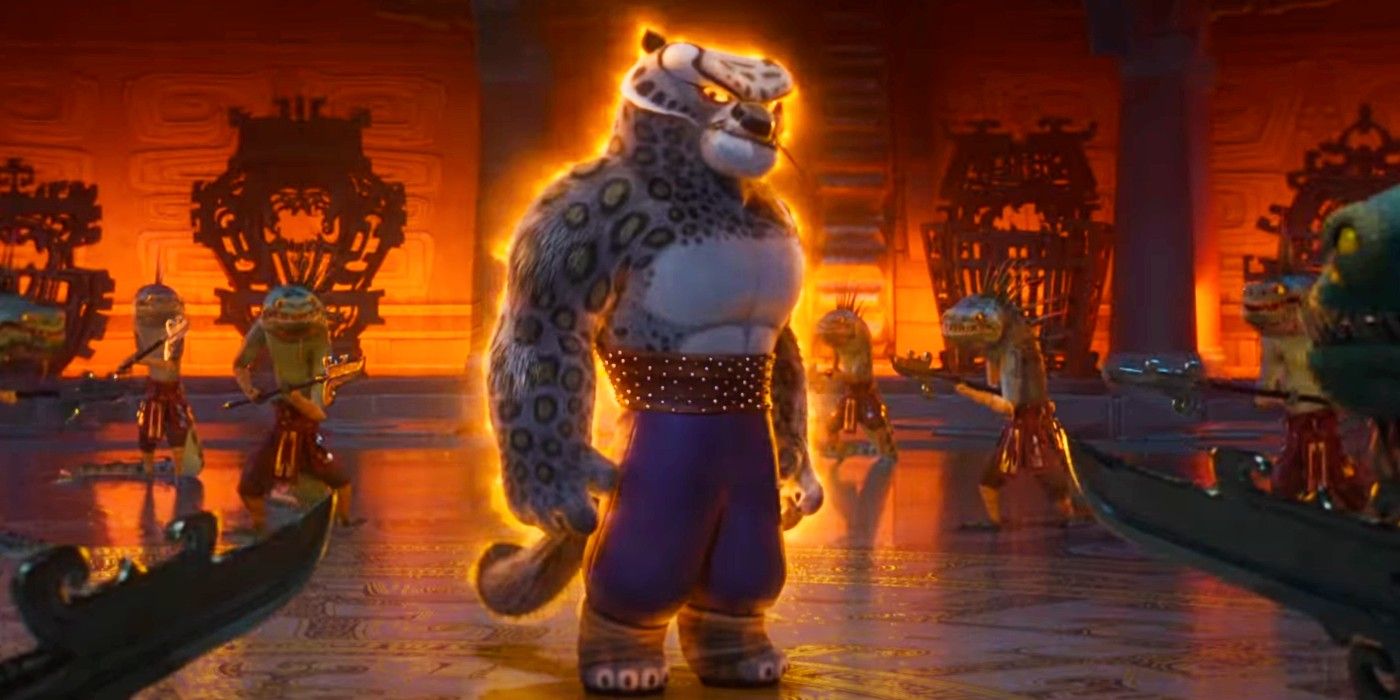 Kung Fu Panda Tigerin Und Tai Lunge Cheetah Tai Lung Tigerin Kung Fu