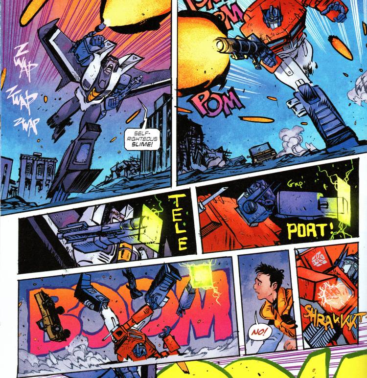 Optimus Prime vs Skywarp Unleashes the Decepticon's Best Forgotten Power