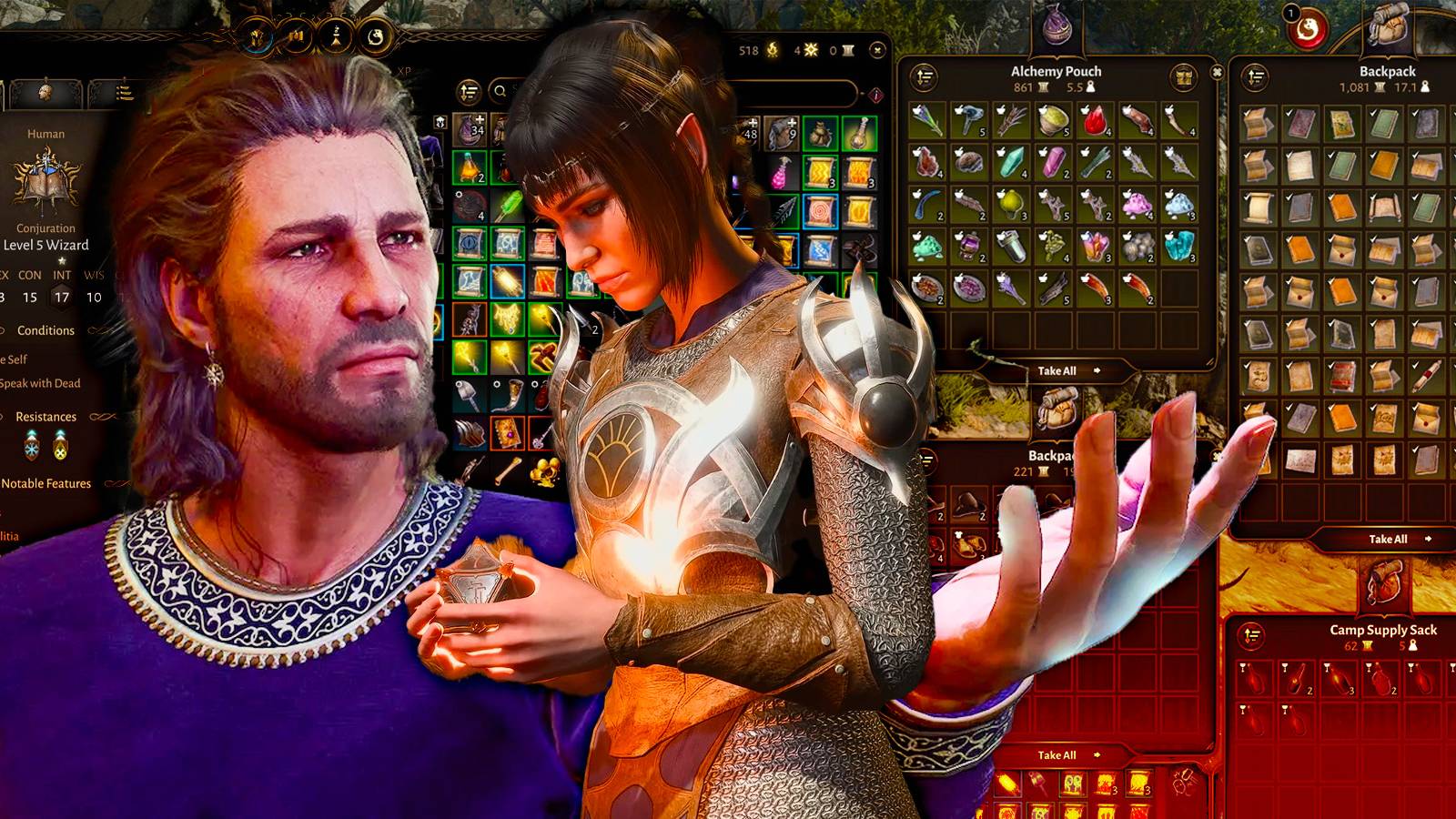 10 Baldur's Gate 3 Inventory Management Tricks To Make Your Life Easier