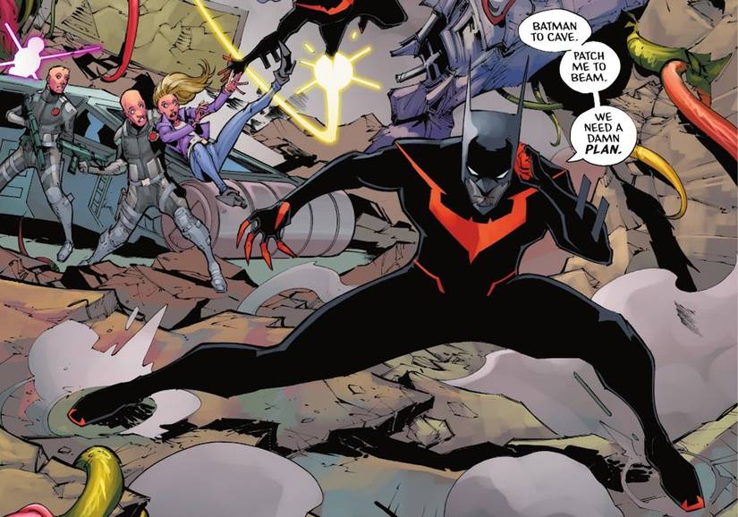 "You Can Be Batman Too": Batman Beyond Gives Up His Secret Identity in ...