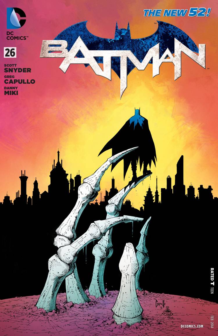 These Spectacular Greg Capullo Batman Covers Helped Define The Dark ...