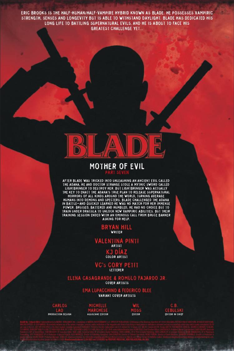 "The Hulk-Slayer": Blade's New Title Proves How Extreme His New Powers ...