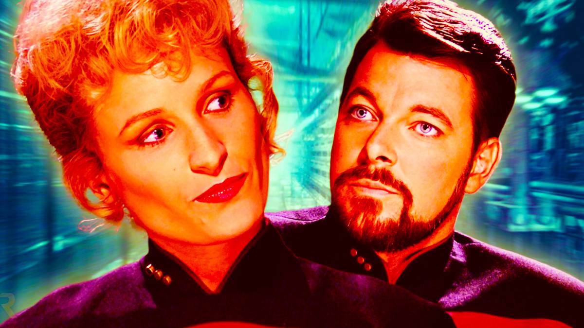 Riker's Star Trek: TNG Rival Actress Didn't Know Classic Borg Episode ...