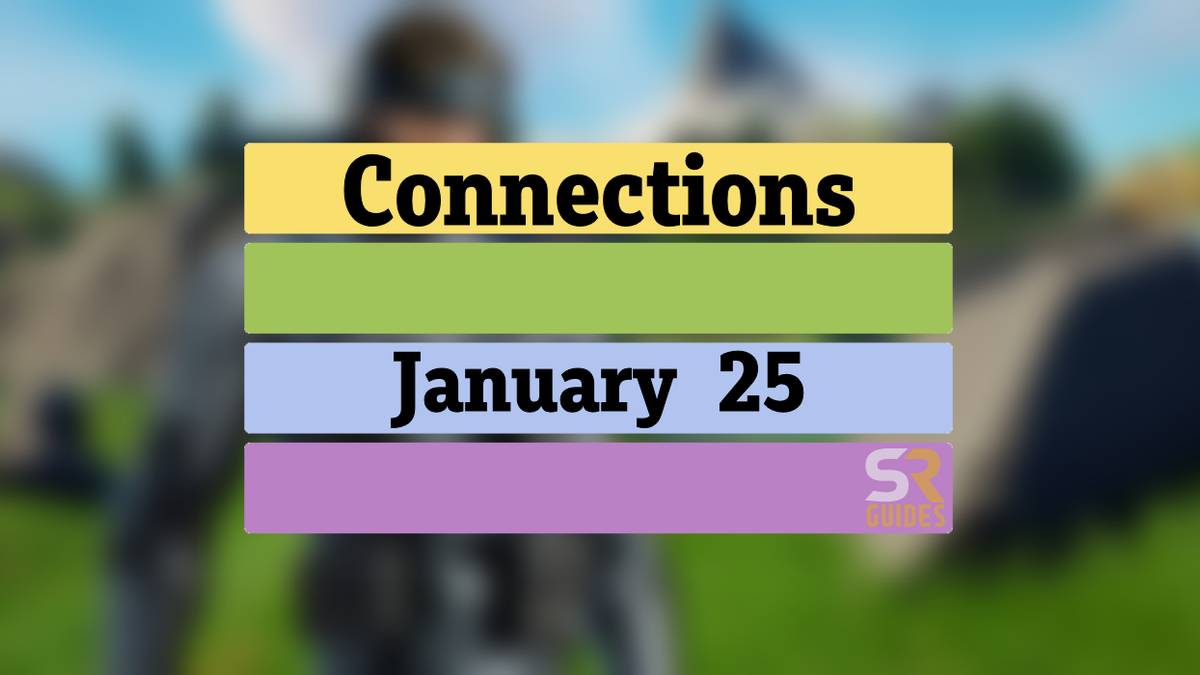 Today's Connections Answers & Hints For January 25, 2024 (Puzzle #228)