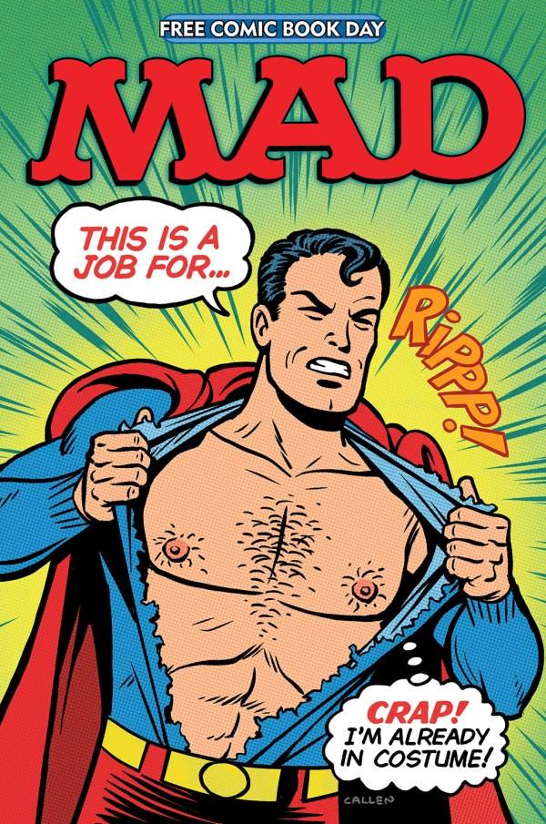 Mad Magazine Superman