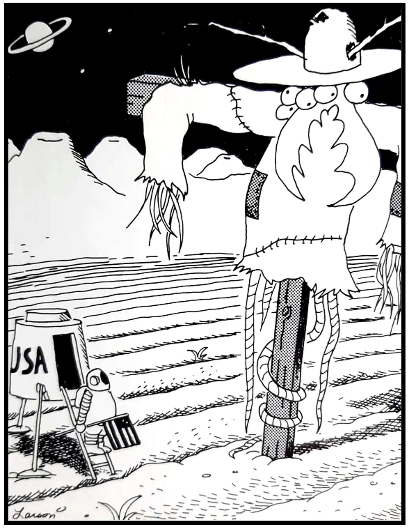 10 Hilarious Far Side Comics Where Astronauts Make a Disturbing Discovery