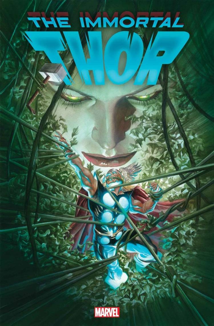 Thor Battles His Elder God Mother in God-Tier Alex Ross Art - & She's ...