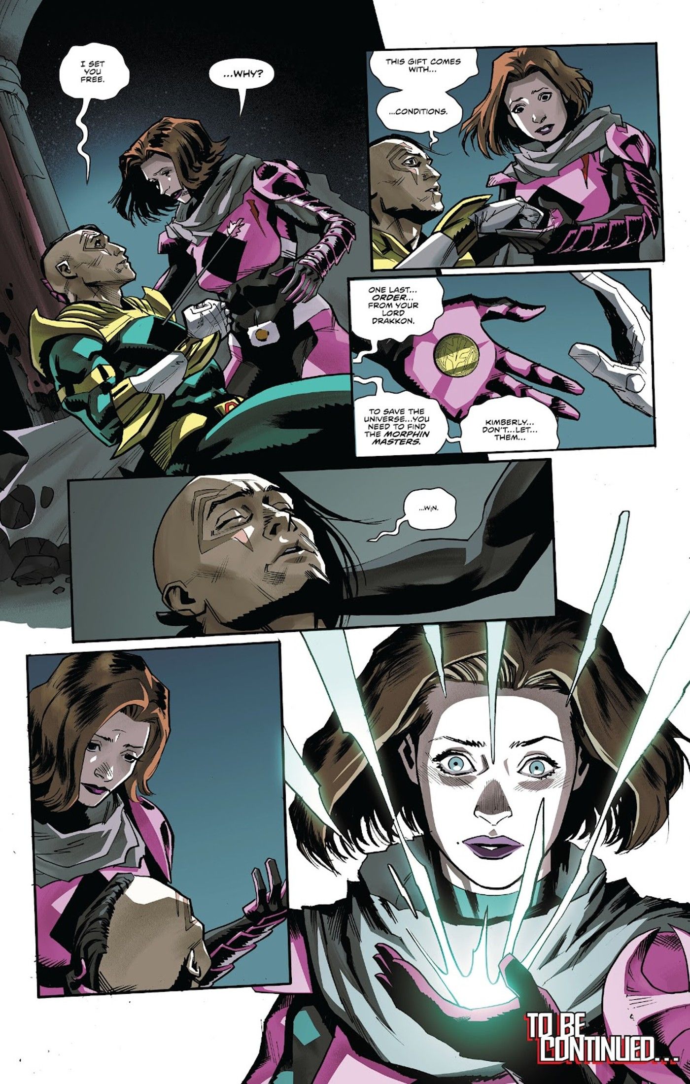 "My Ranger Slayer": Power Rangers' Corrupted Pink Ranger Just Became ...