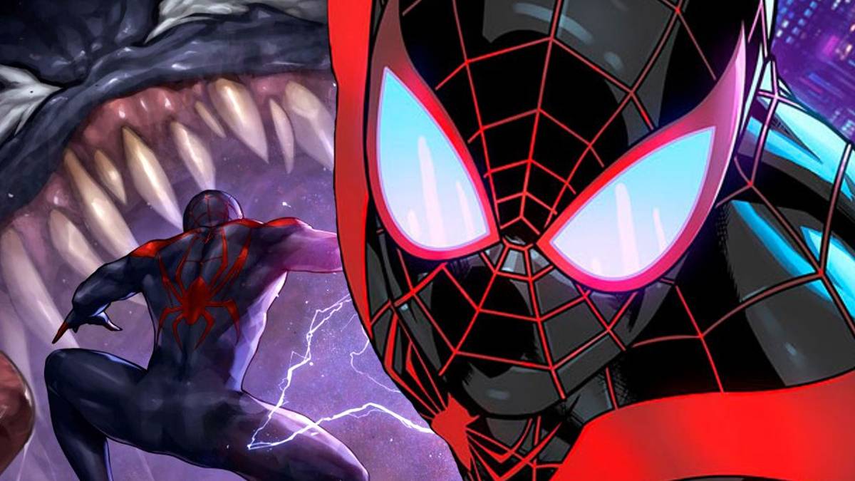 Miles Morales Combines His Venom Blast Power with the Venom Symbiote in ...