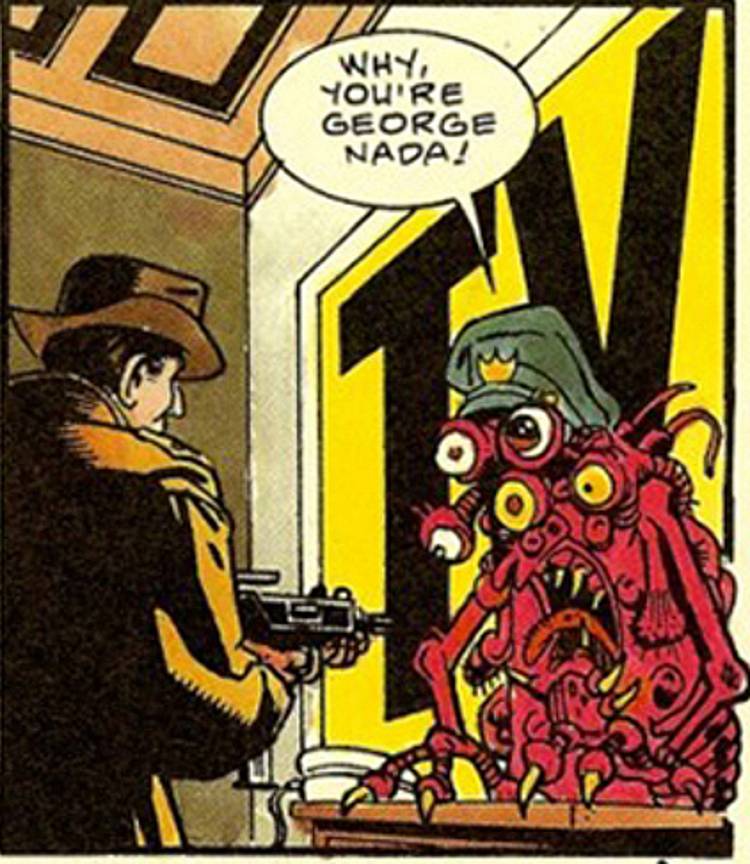 John Carpenter's THEY LIVE Majorly Toned Down the Original Alien Design ...