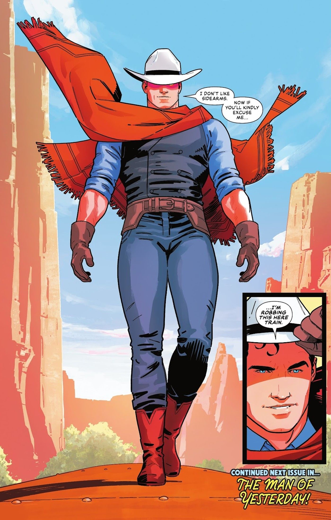 "I'm Robbing This Here Train": Superman's New Role as a Western Bandit ...