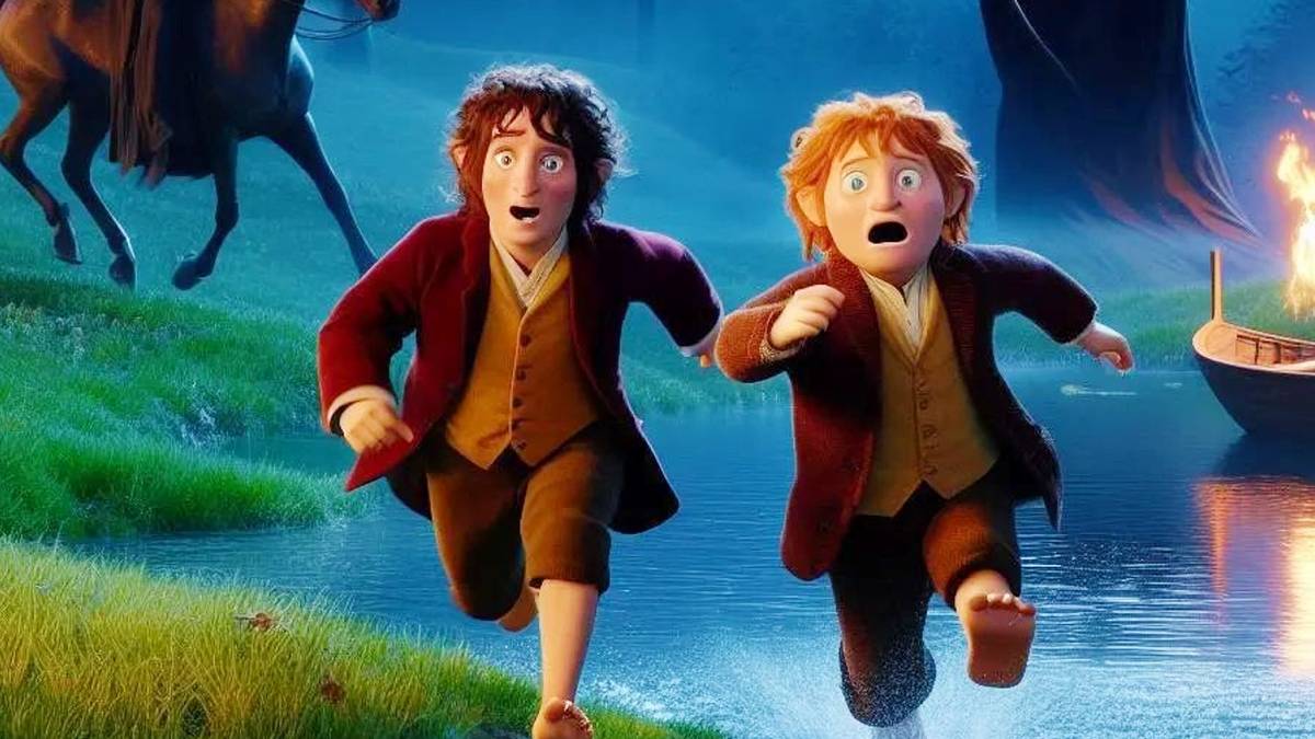 Lord Of The Rings Pixar Art Reimagines Key Moments From The Movies