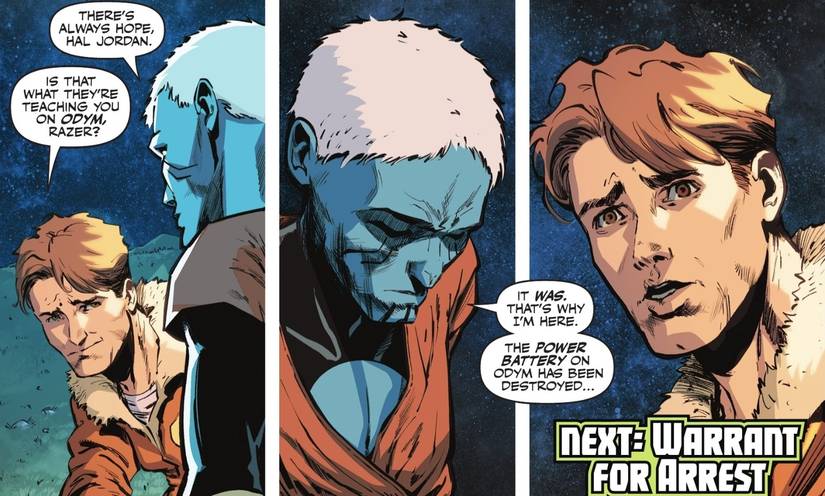 razer red lantern comics