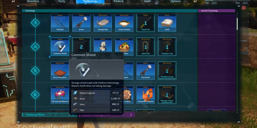 Palworld: 10 Best Technologies To Unlock First