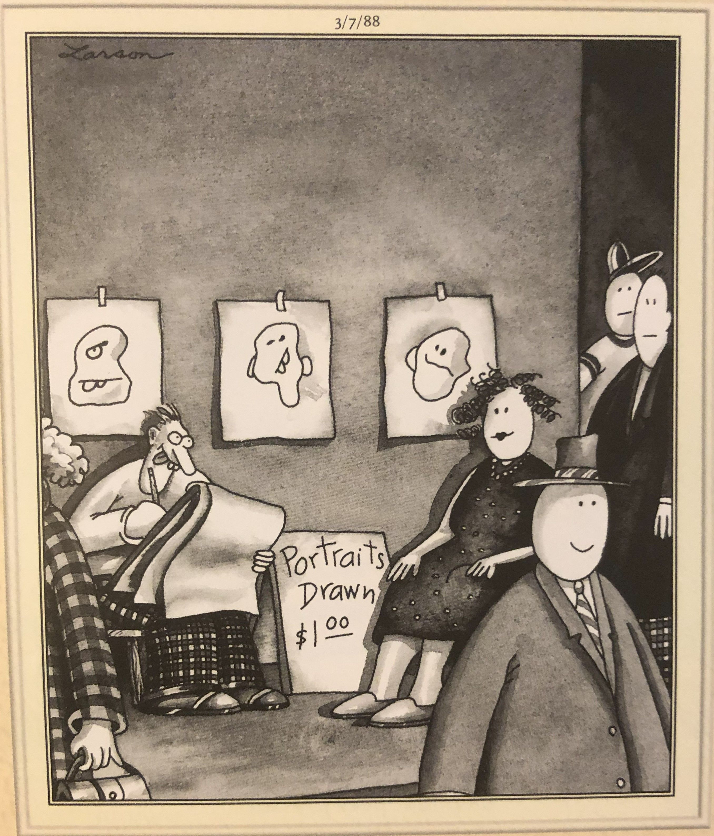 10 Hilarious Far Side Comics That Make Fun of Artists