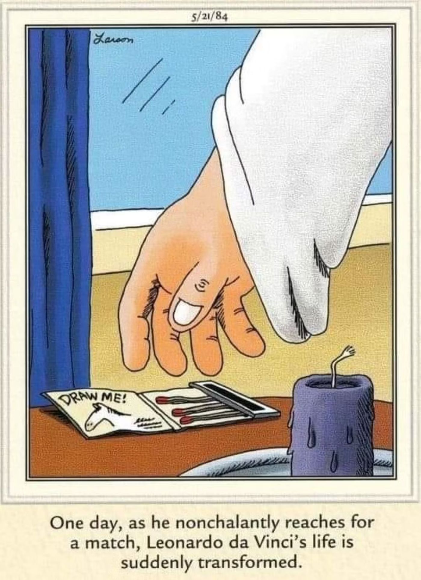 10 Hilarious Far Side Comics That Make Fun of Artists